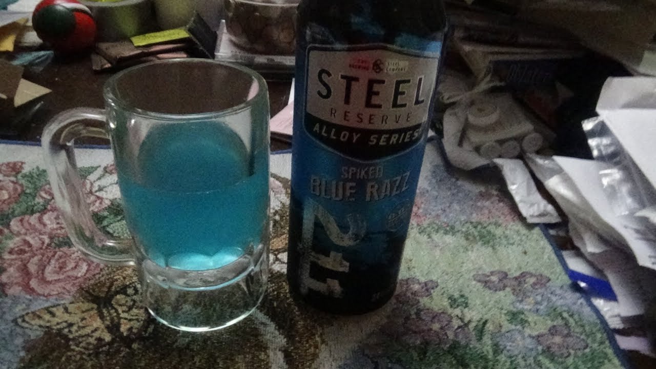 Steel Reserve Alloy Series Spiked Blue Razz Review!! - YouTube