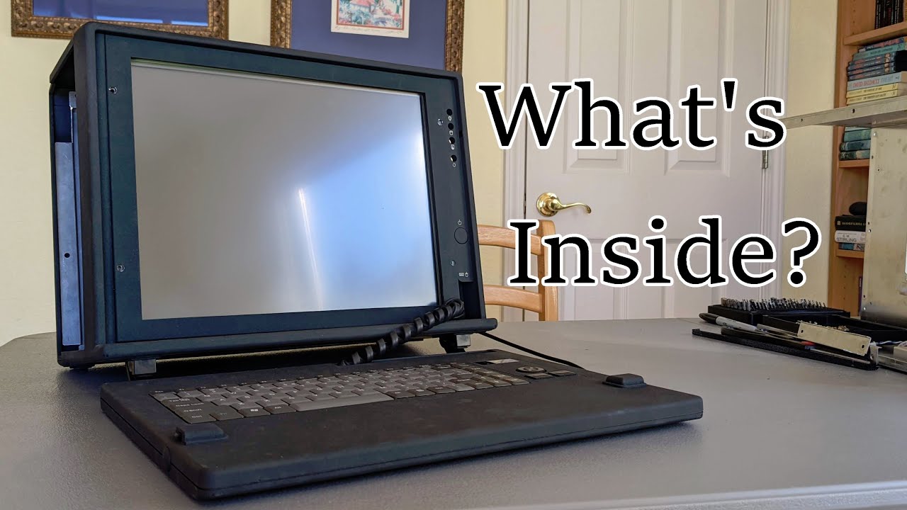 What's Inside This Old Portable PC Case? - YouTube