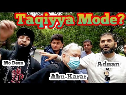 Taqi'ya Mode? Adnan,  Mo Deen   & Abu-Karar - Speaker's corner