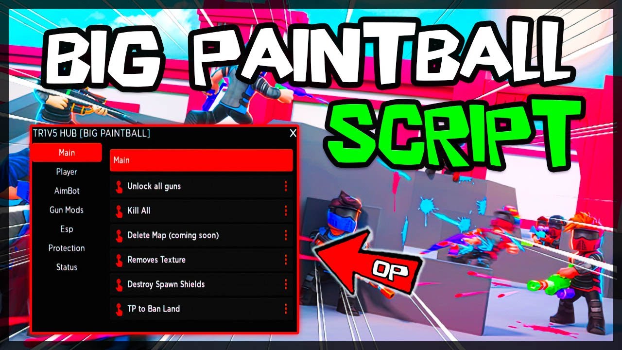 UPDATED | Best Big Paintball Script [2024] Very OP - YouTube