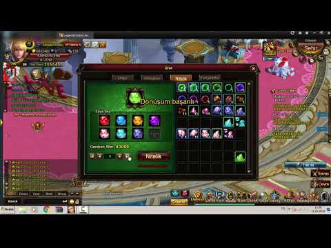 Legend Online #5 Değerli Taş Birleştirme Etkinliği GELDİİ!!!(OHA 12LV TAŞ YAPTIM)