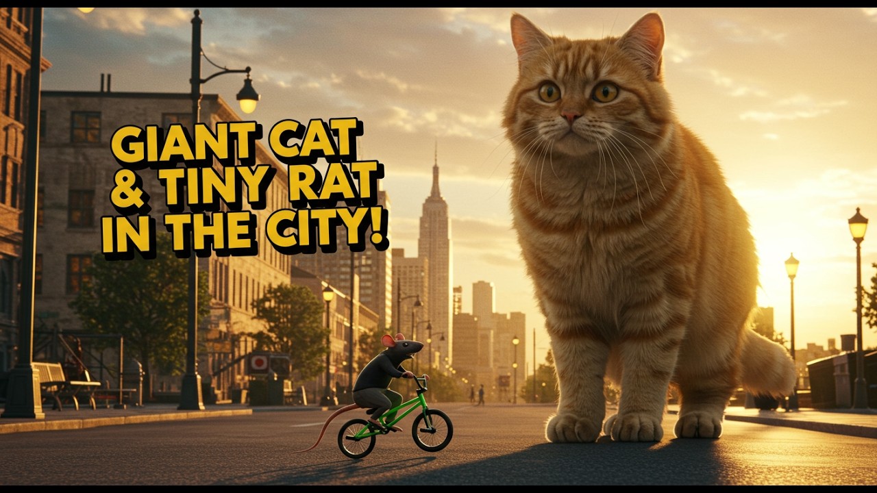 The Giant Cat & Rat Duo That Broke The Internet (Literally!) - YouTube