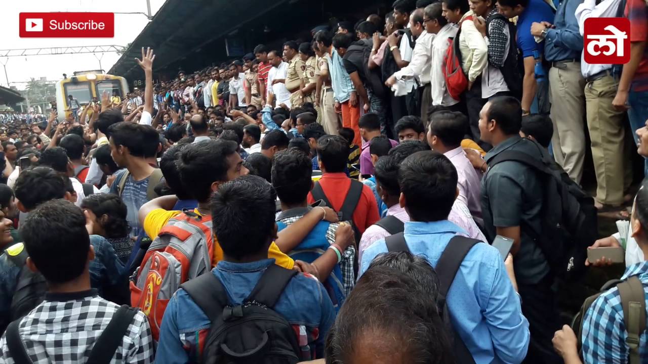 Central Railway Timetable Collapsed Due To Rail Roko On Badlapur ...