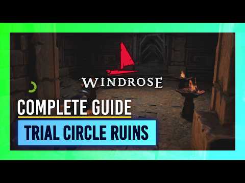Trial Circle Ruins Puzzle Solution + ALL CHESTS | Windrose Walkthrough