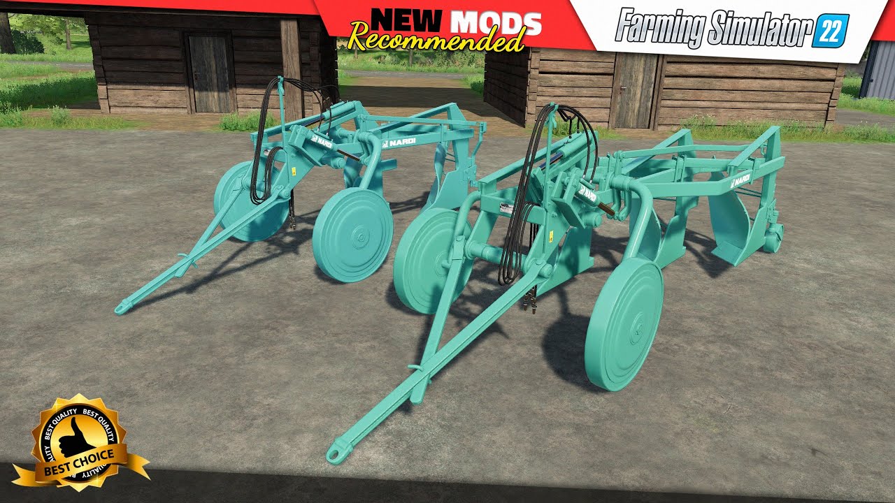 FS22 | NARDI Trailed Plow - Farming Simulator 22 New Mods Review (2K ...