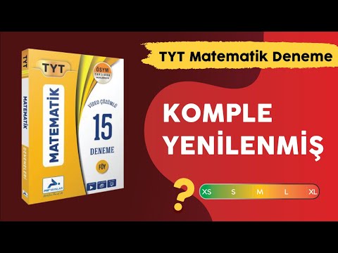 Baştan Yazılan Paraf TYT Matematik Denemelerinin Sorularını Gördünüz mü? #DK12