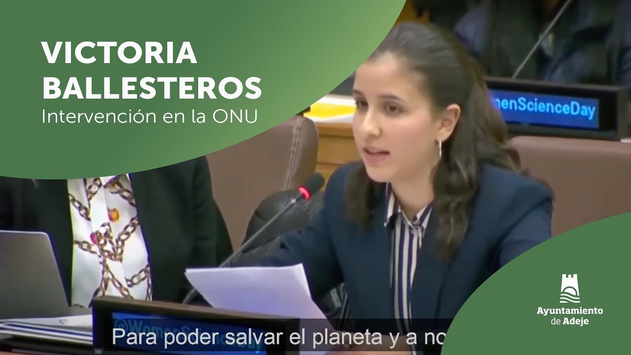 Intervención de Victoria Ballesteros en la ONU - YouTube