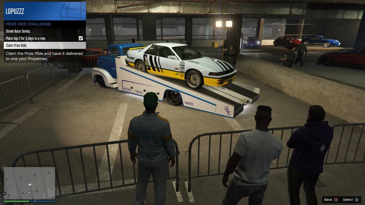 GTA Online LS Car Meet Prize Ride GTA 5 - YouTube
