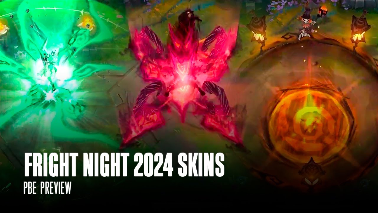 New Fright Night Skins | PBE Preview | League of Legends - YouTube