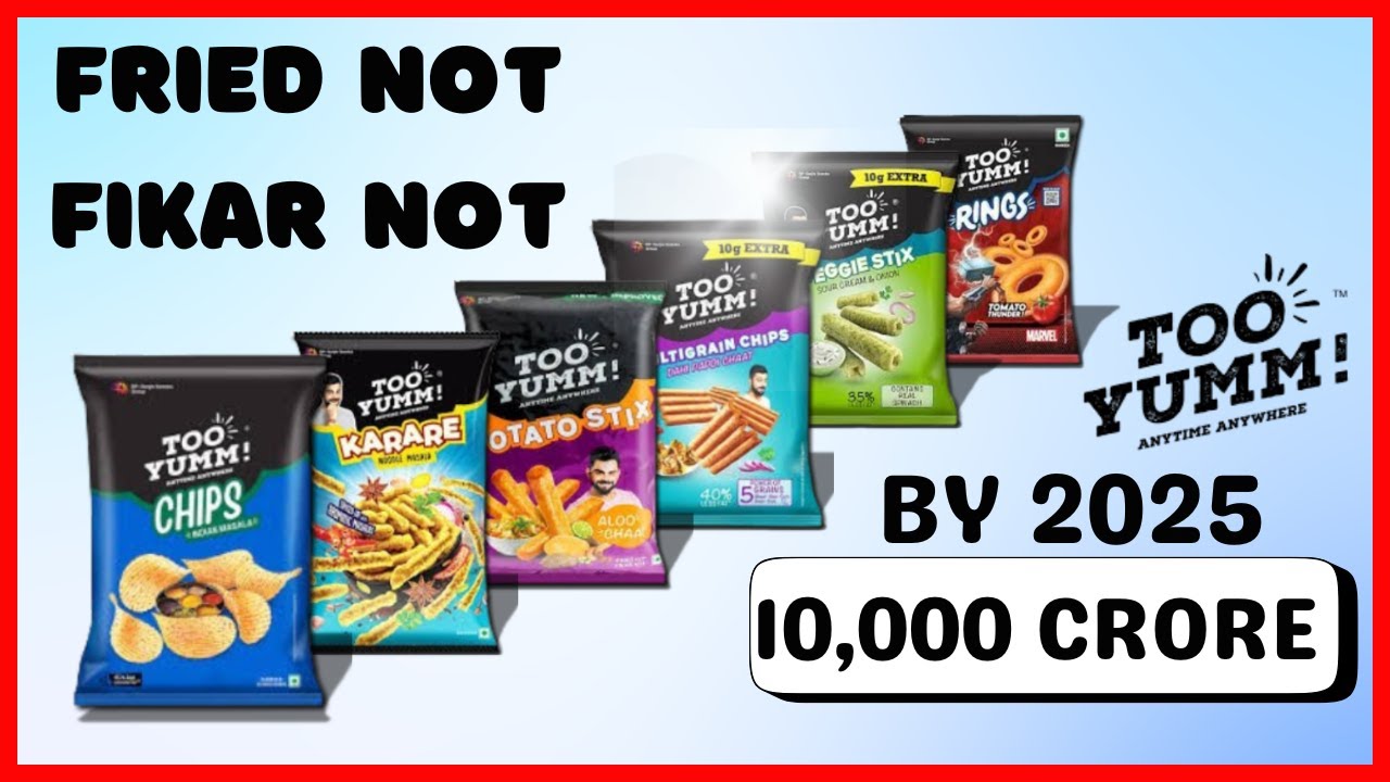 Rs 10,000 Crore Business By 2025 - TOO YUMM! | TOO YUMM! Business Case Study | Startuply Snap ...