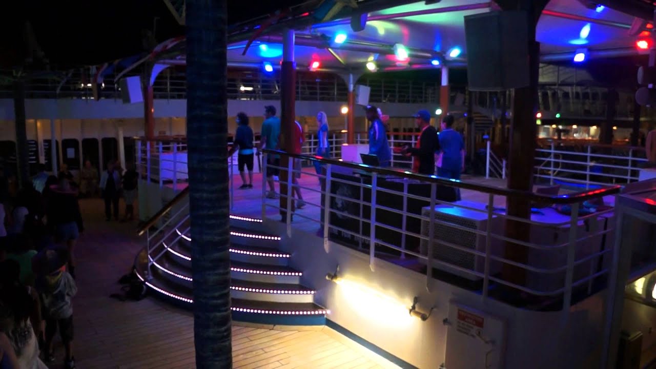 Fun dancing night at Carnival Cruise summer 2013 from Long beach to ...