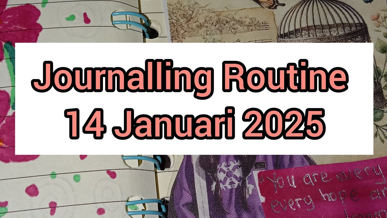 Asrm Journal Routine 14 Januari 2025#journaling #routines #drawing ...