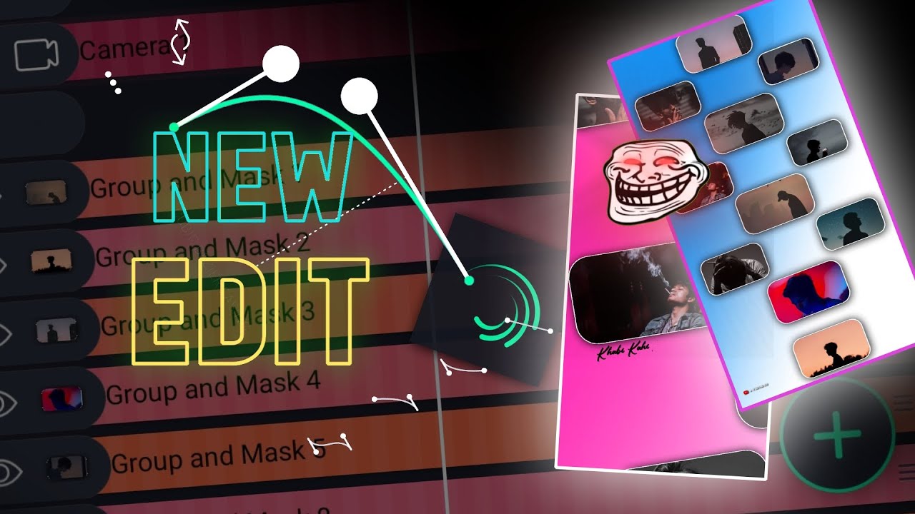 New💞 alight motion video editing tutorial || 3d editing || full screen ...