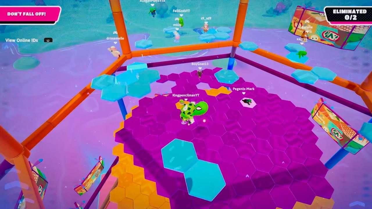 Fall Guys Custom Green vs White Leaderboard - YouTube