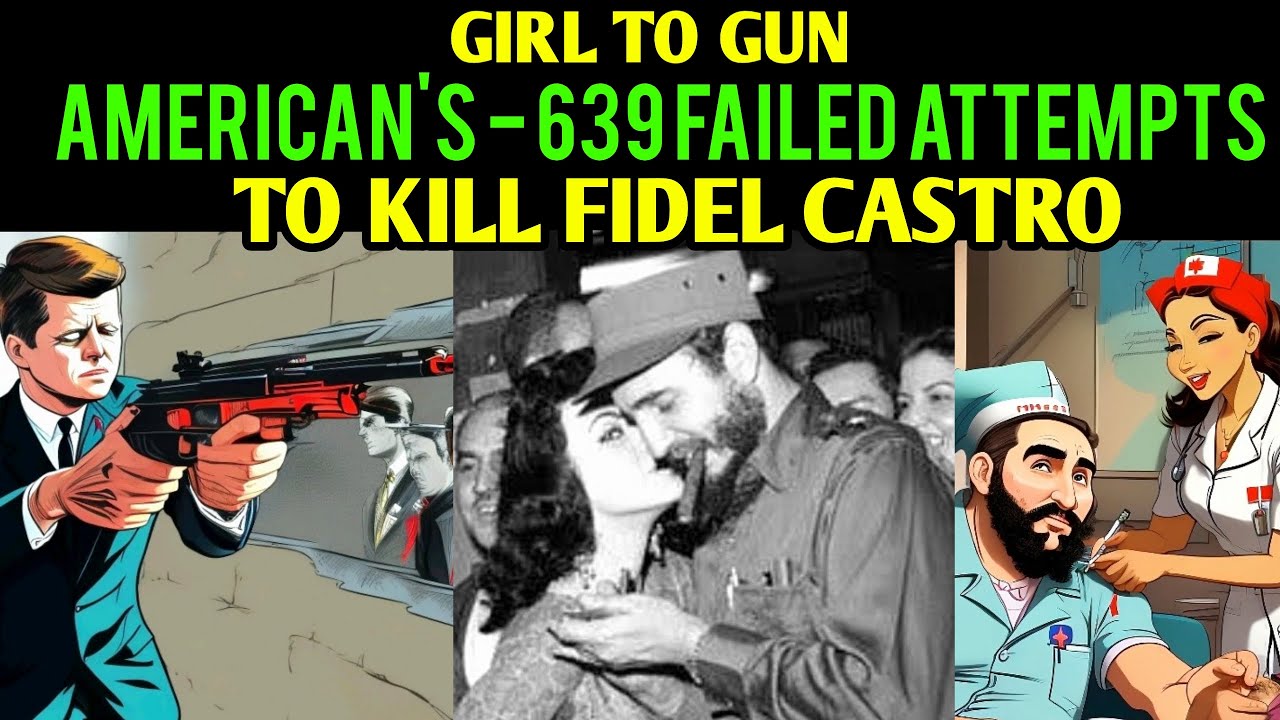 638 Crazy failed attempts to kill fidel Castro | Fidel Castro Animation - Historical View's ...