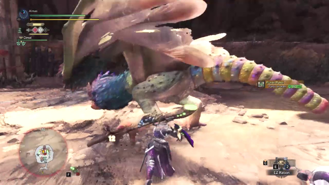 Monster Hunter World - Insect Glaive Gameplay (PC) 2023 - YouTube