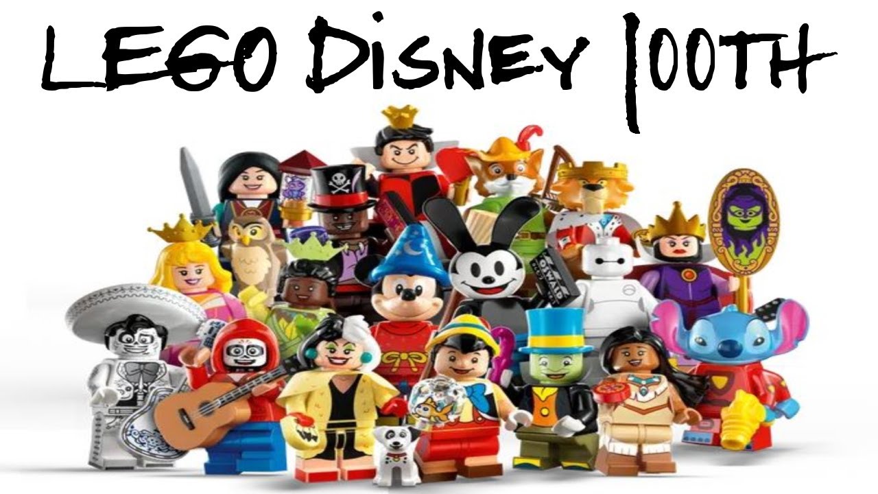 LEGO Disney 100 Minifigure OFFICIAL Set Released! - YouTube