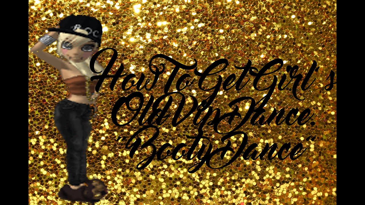How To Get Girl's Old Vip Dance "Booty Dance" On Meez - YouTube