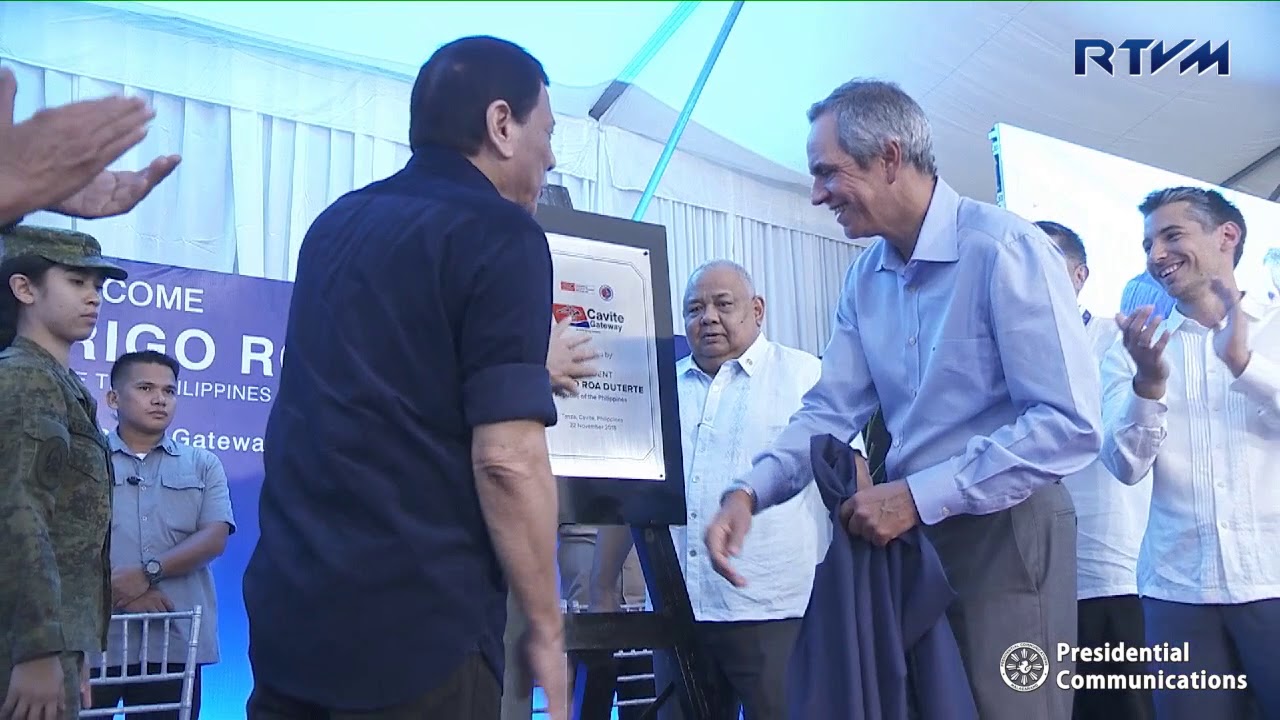 Inauguration of the Cavite Gateway Terminal 11/22/2018 - YouTube