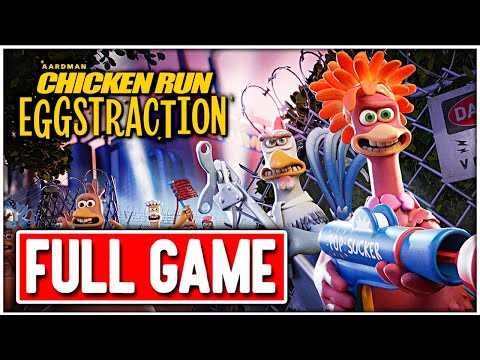 CHICKEN RUN: EGGSTRACTION Gameplay Walkthrough FULL GAME No Commentary PC + ENDING
