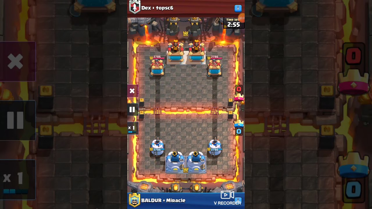 most amazing battle in clash royale!!! - YouTube