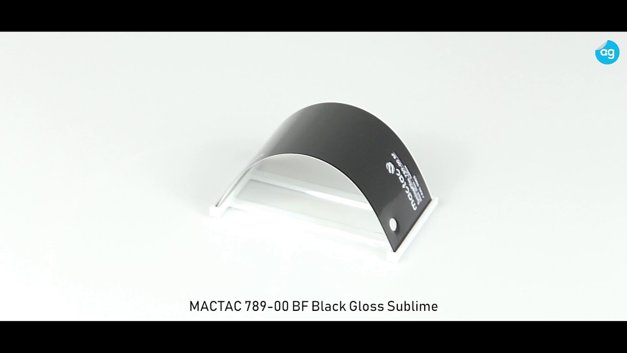 MACTAC TuningFilms 789-00 BF Black Gloss Sublime - YouTube
