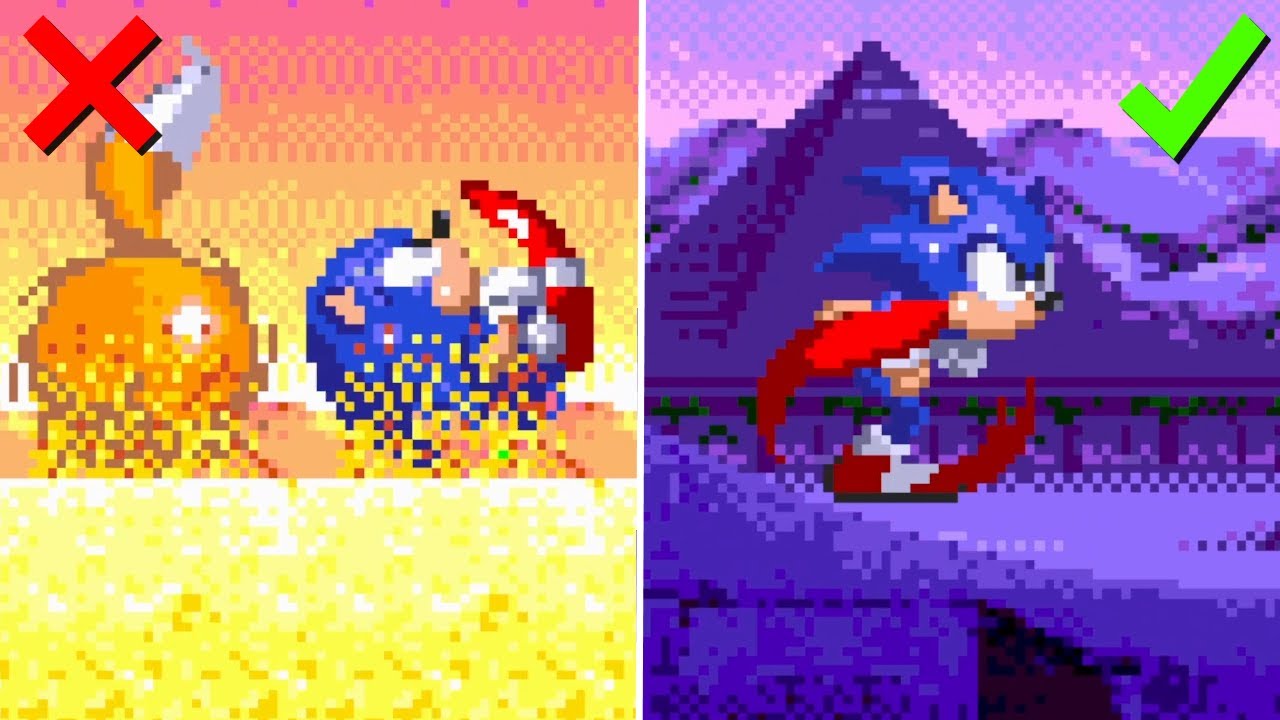 Night-time Sandopolis Zone ~ Sonic 3 A.I.R. mods ~ Gameplay - YouTube