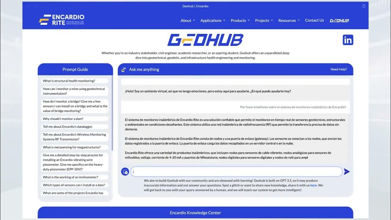 GeoHub: Multilingual GPT for Civil and Geotechnical Engineering - YouTube