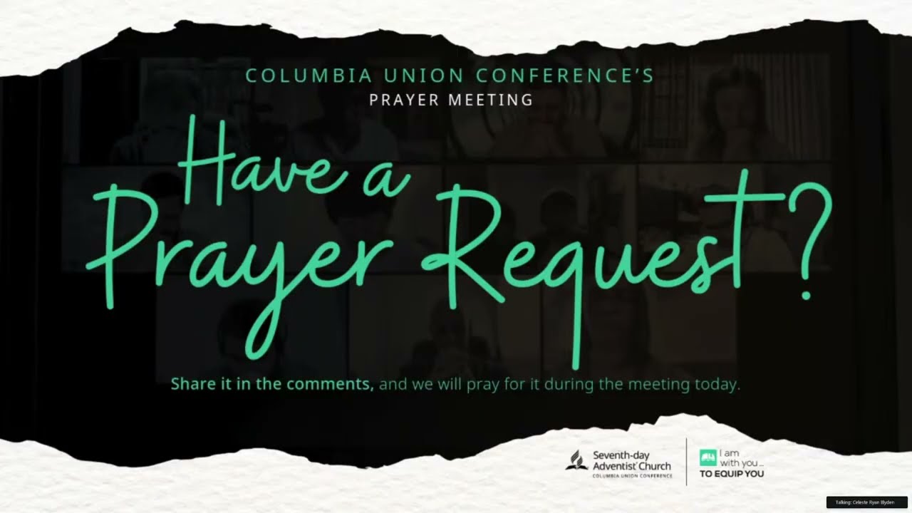 Columbia Union Online Prayer Meeting - YouTube