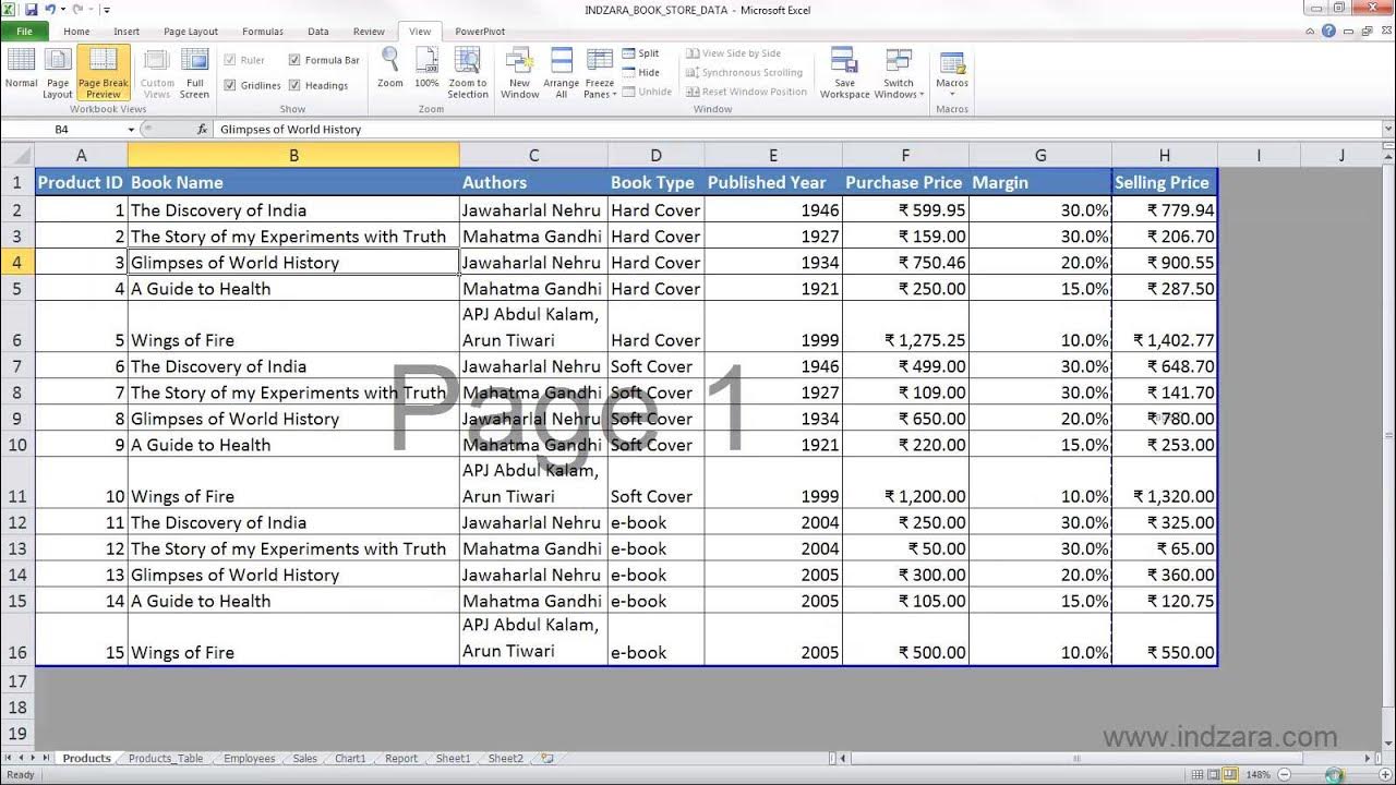 Useful Excel for Beginners - Chapter 12 Lesson 2 - Sharing - Printing ...