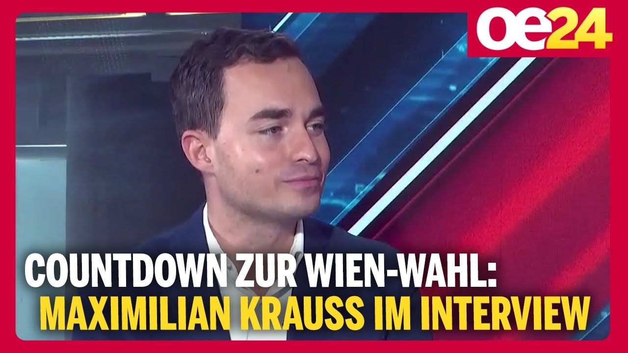 Countdown zur Wien-Wahl: Maximilian Krauss im Interview - YouTube