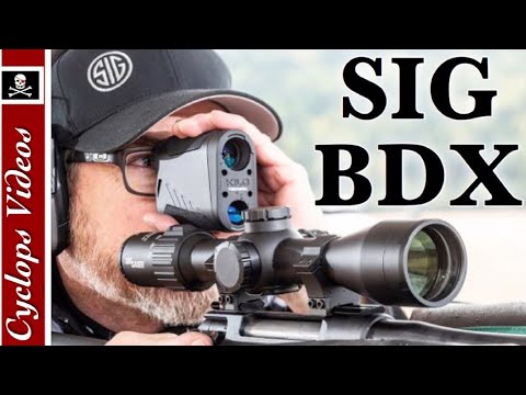 Sig Sauer BDX Scope Rangefinder Combo - YouTube