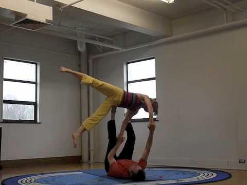acro clips XI routine 2a - YouTube