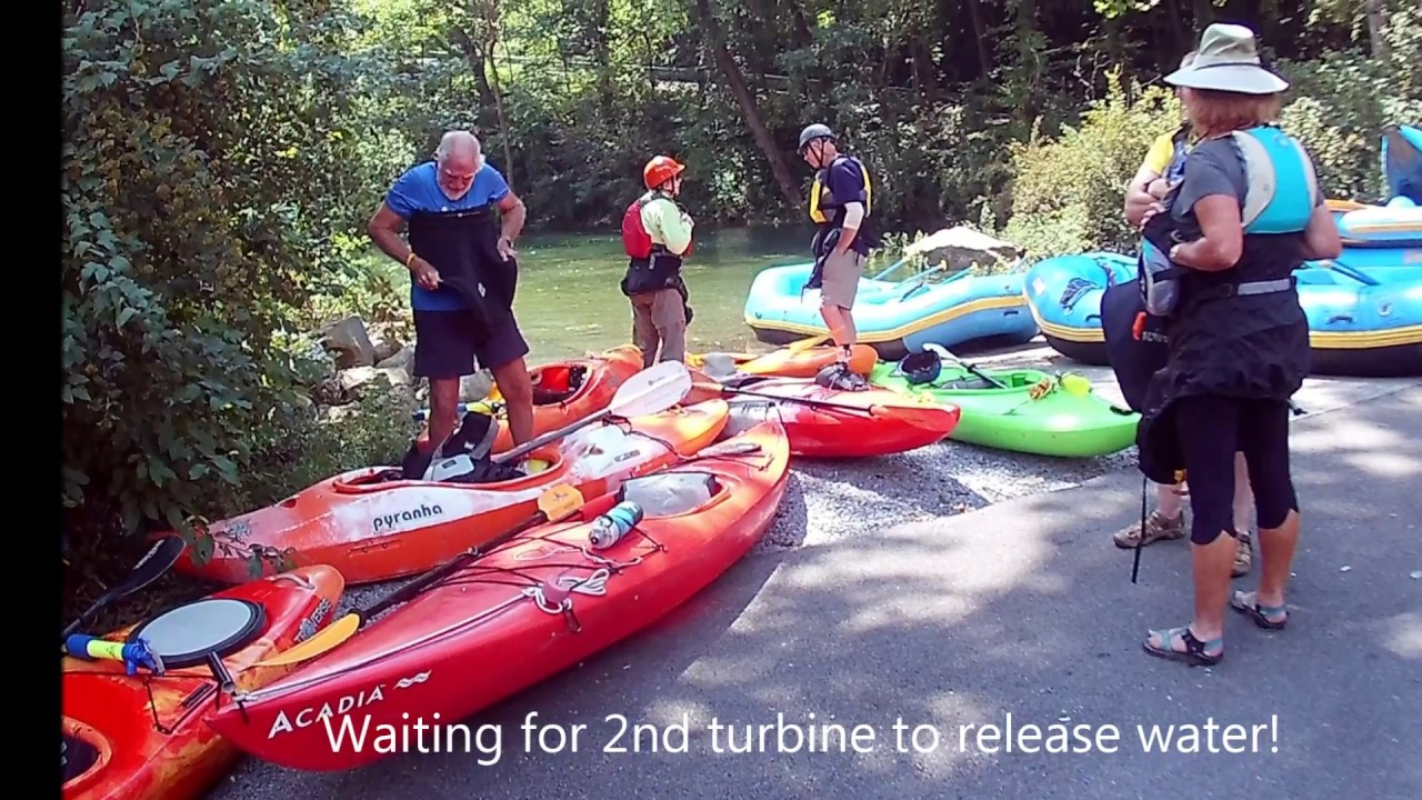 Watauga River Kayaking, 8-26-17, Wilbur Dam to Persinger Bridge - YouTube