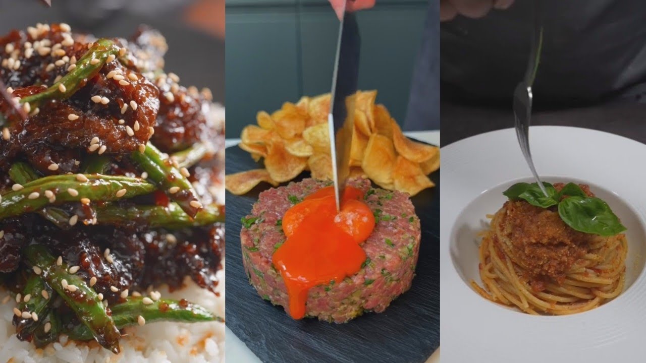 viral ASMR cooking videos | ASMR Sounds | Tiktok compilation p.t. 30 # ...