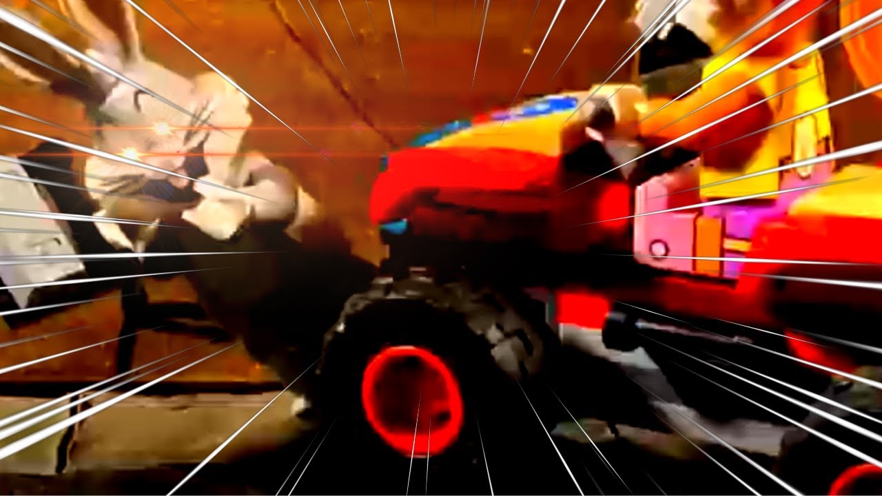 Bugs bunny gets almost ran over. - YouTube