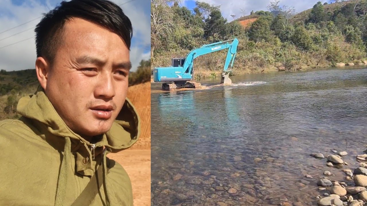 Tsheb khawb kev thaiv kev lawm ces mus nram hav dej mus xwb nawb 18/12/2024 - YouTube