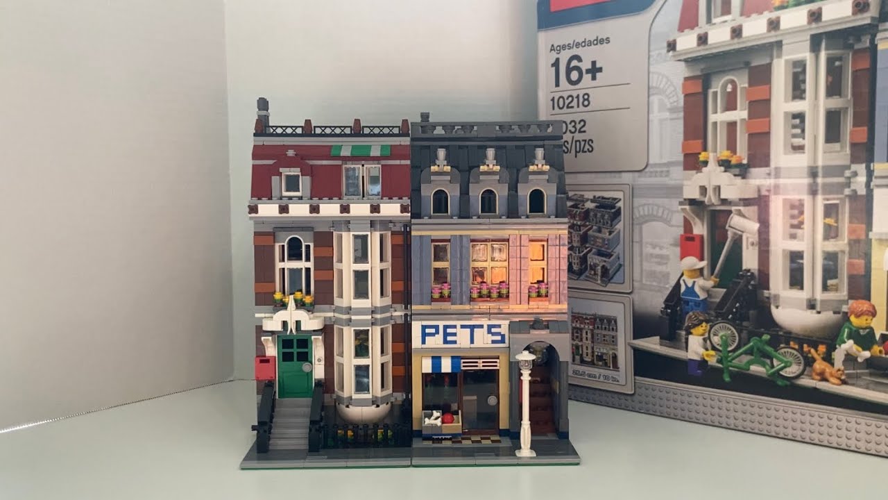 Lego Creator Pet Shop Review - YouTube