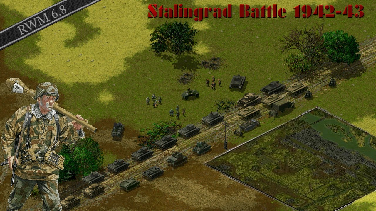 Sudden Strike 2 [RWM 6.8] - Battle of Stalingrad : Part I - YouTube