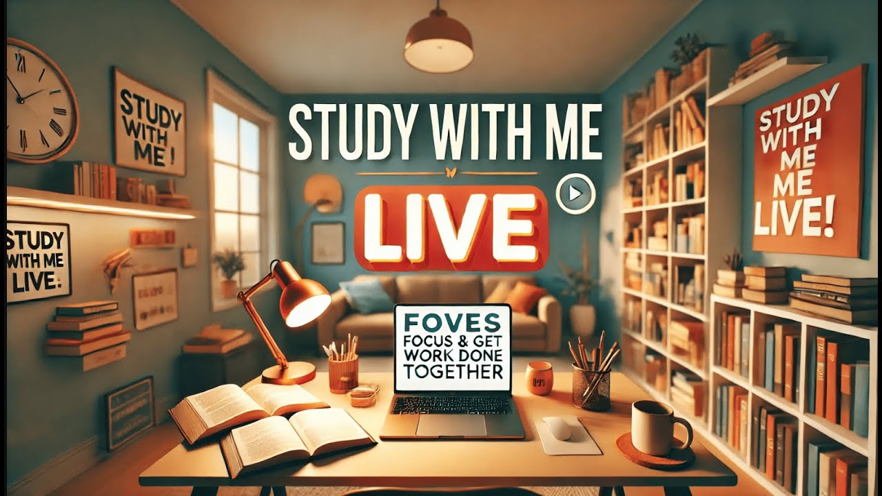 LIVE | 10- HOUR STUDY WITH ME | 4 SESSIONS | FMGE | NEET | JEE | AIIMS ...