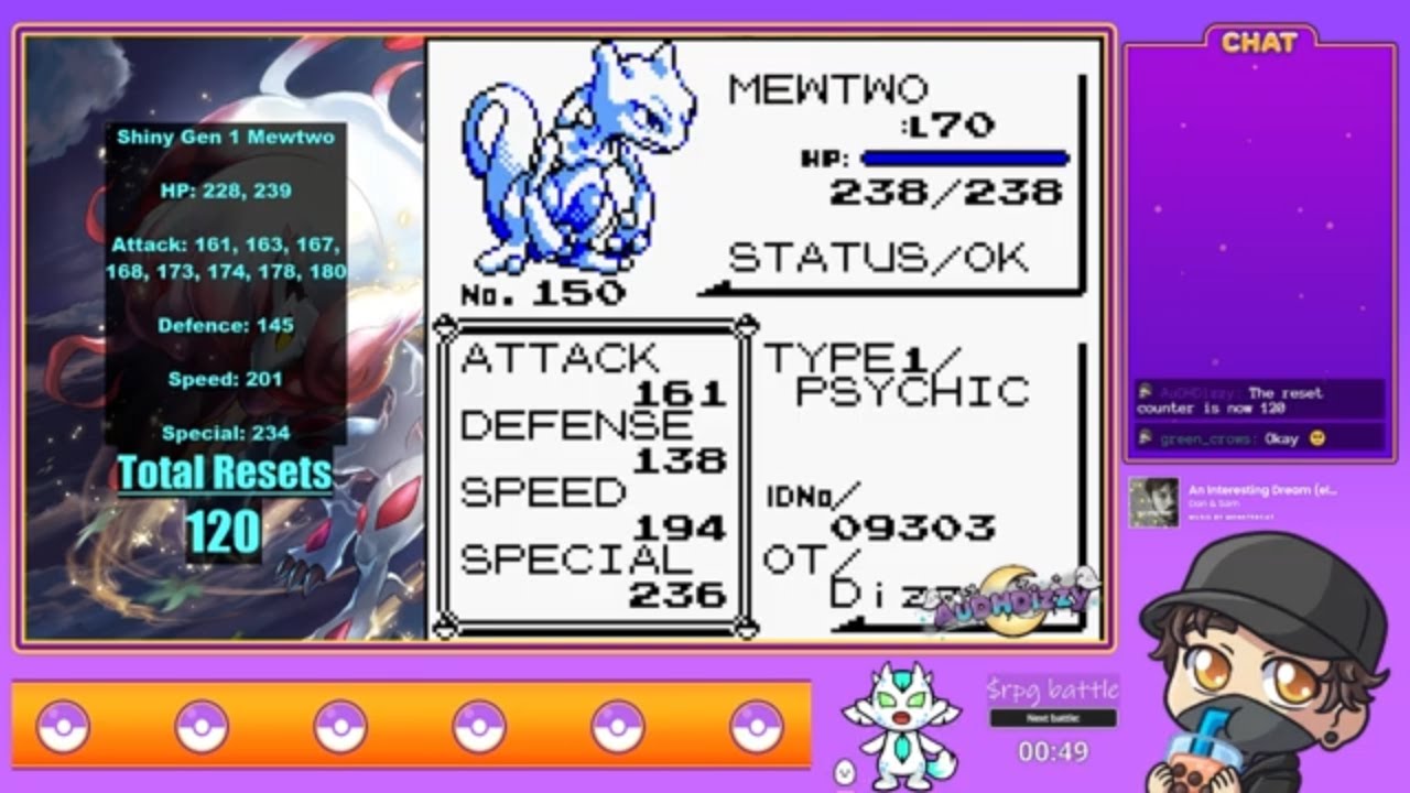 Gen 1 Mewtwo Hunt - Day 2 | Master Dex 27.9% Complete | Pokemon Red ...