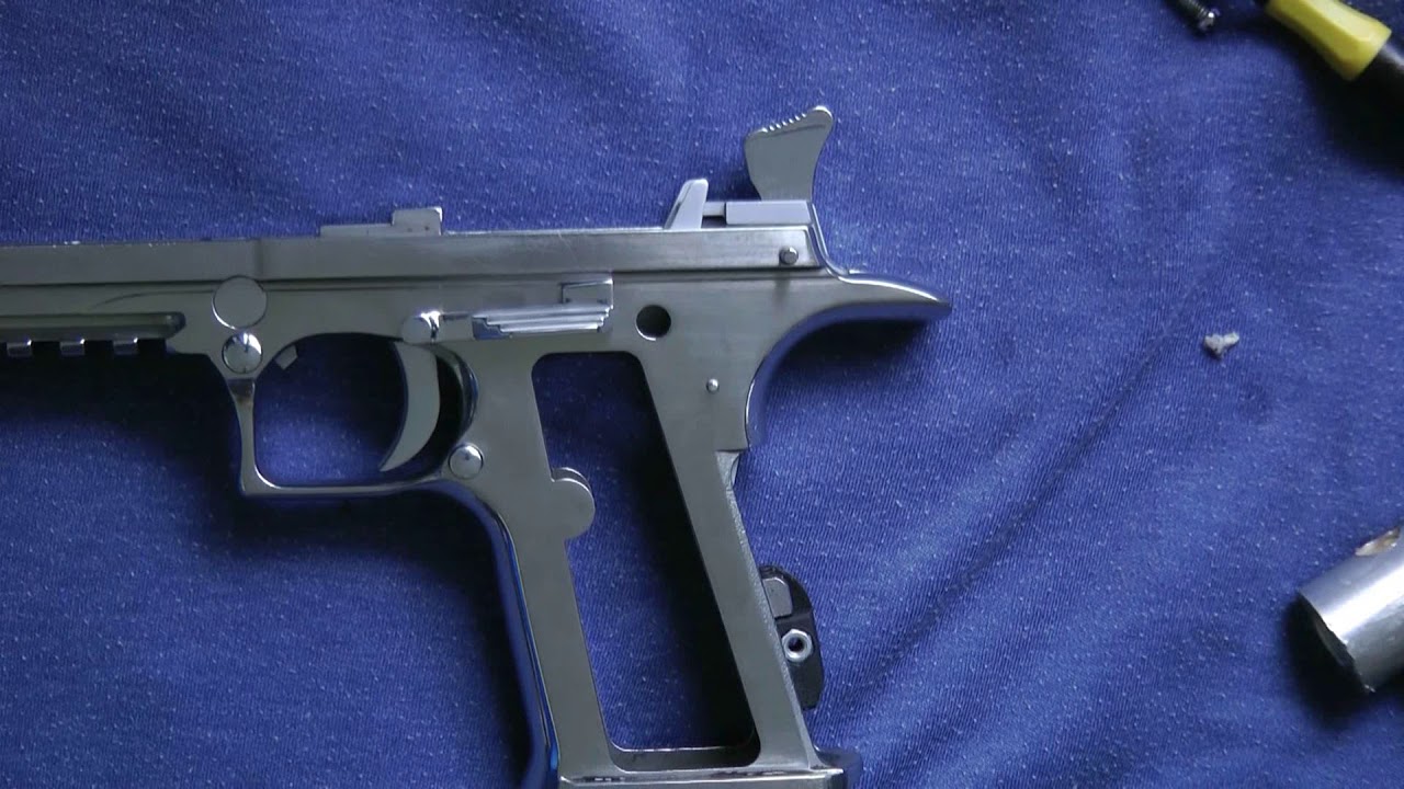 POLISHED DESERT EAGLE HAMMER & TRIGGER GROUP INSTALL - YouTube