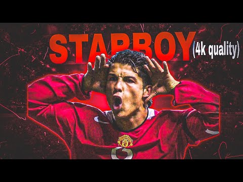 Young Ronaldo X Starboy♥️| Edit By RLW Football💛| 4k quality🥶🥶| Best ...