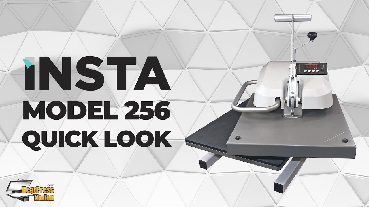 A Look Into the Insta Model 256 Heat Press - YouTube