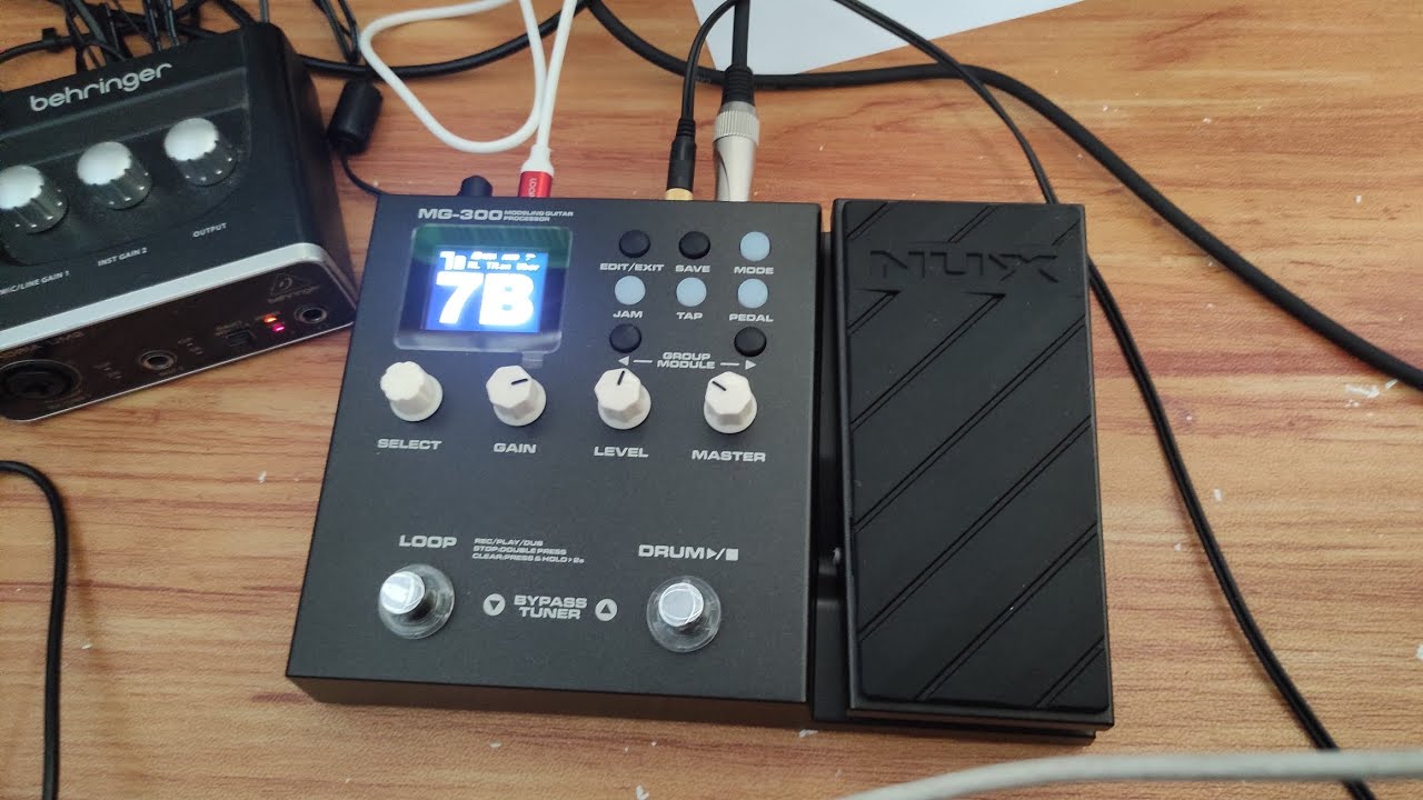 Nux Mg 300 Titan Uber Demo - YouTube