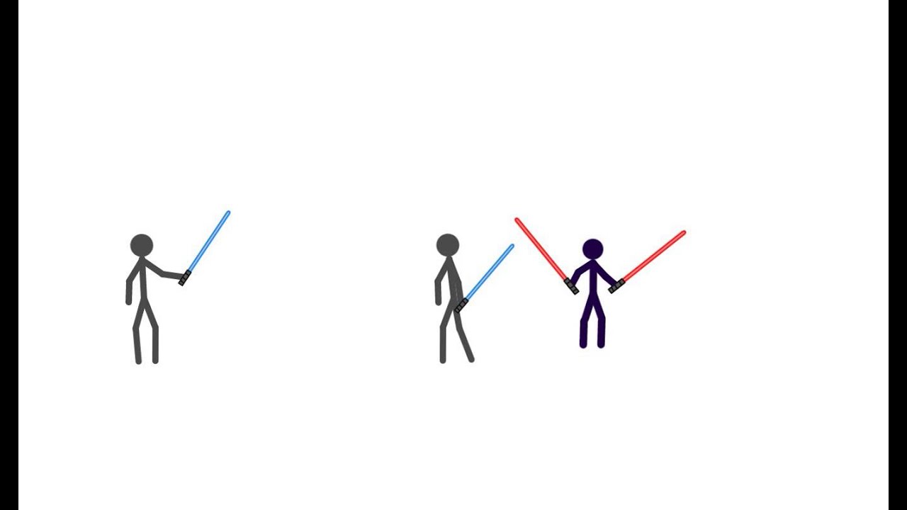 stickman star wars - YouTube
