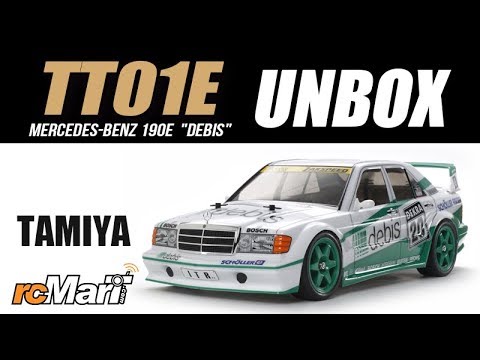 Tamiya 1/10 TT01E Mercedes-Benz 190E 2.5-16 Evo.II Unbox! - YouTube
