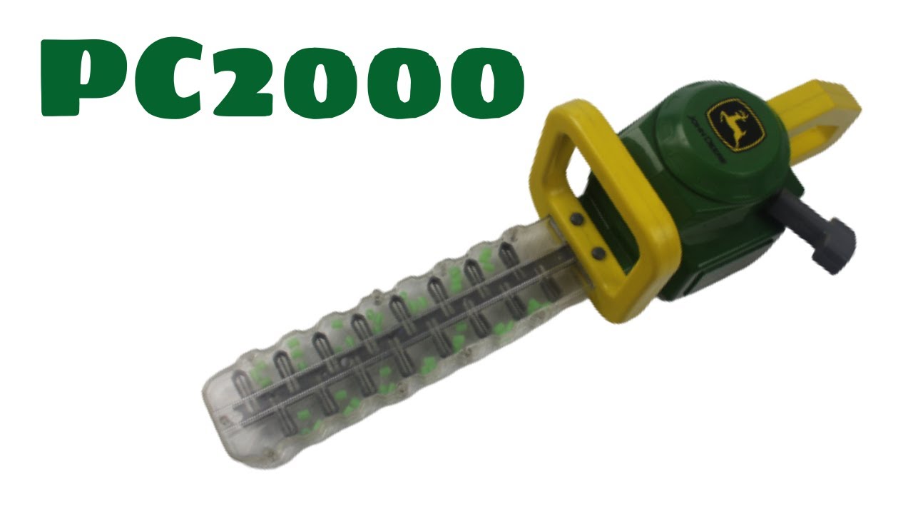 John Deere Hedge Clipper Kids Toy Indoor Outdoor Play - YouTube