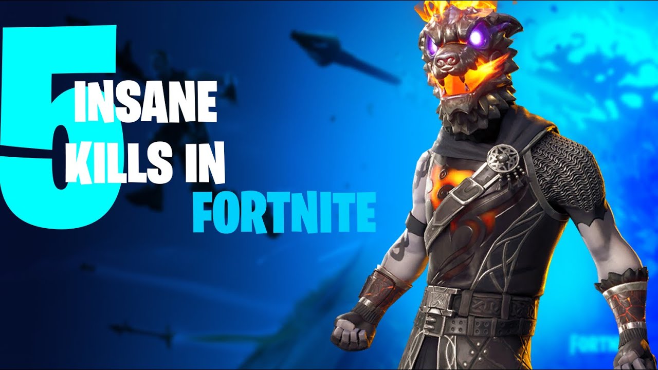 5 MOST INSANE Kills In FORTNITE - YouTube