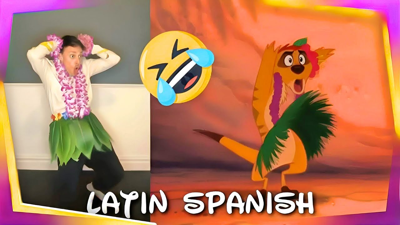 Recreating Timon's Hula Dance in 35 Languages - YouTube